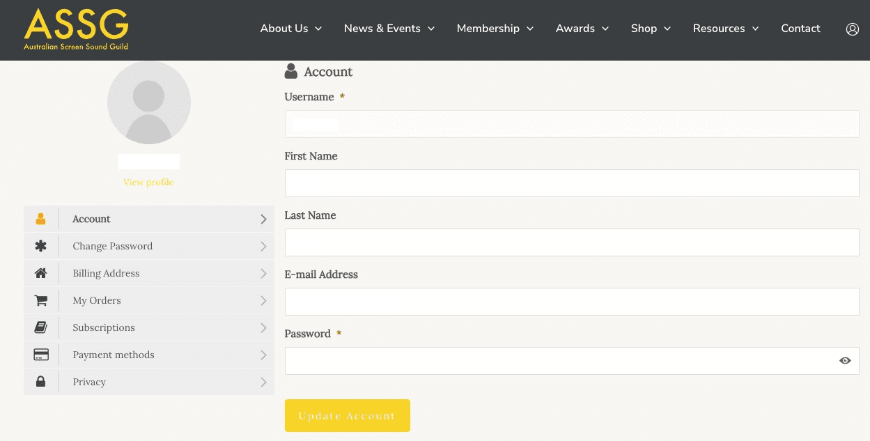 Membership Guide – ASSG